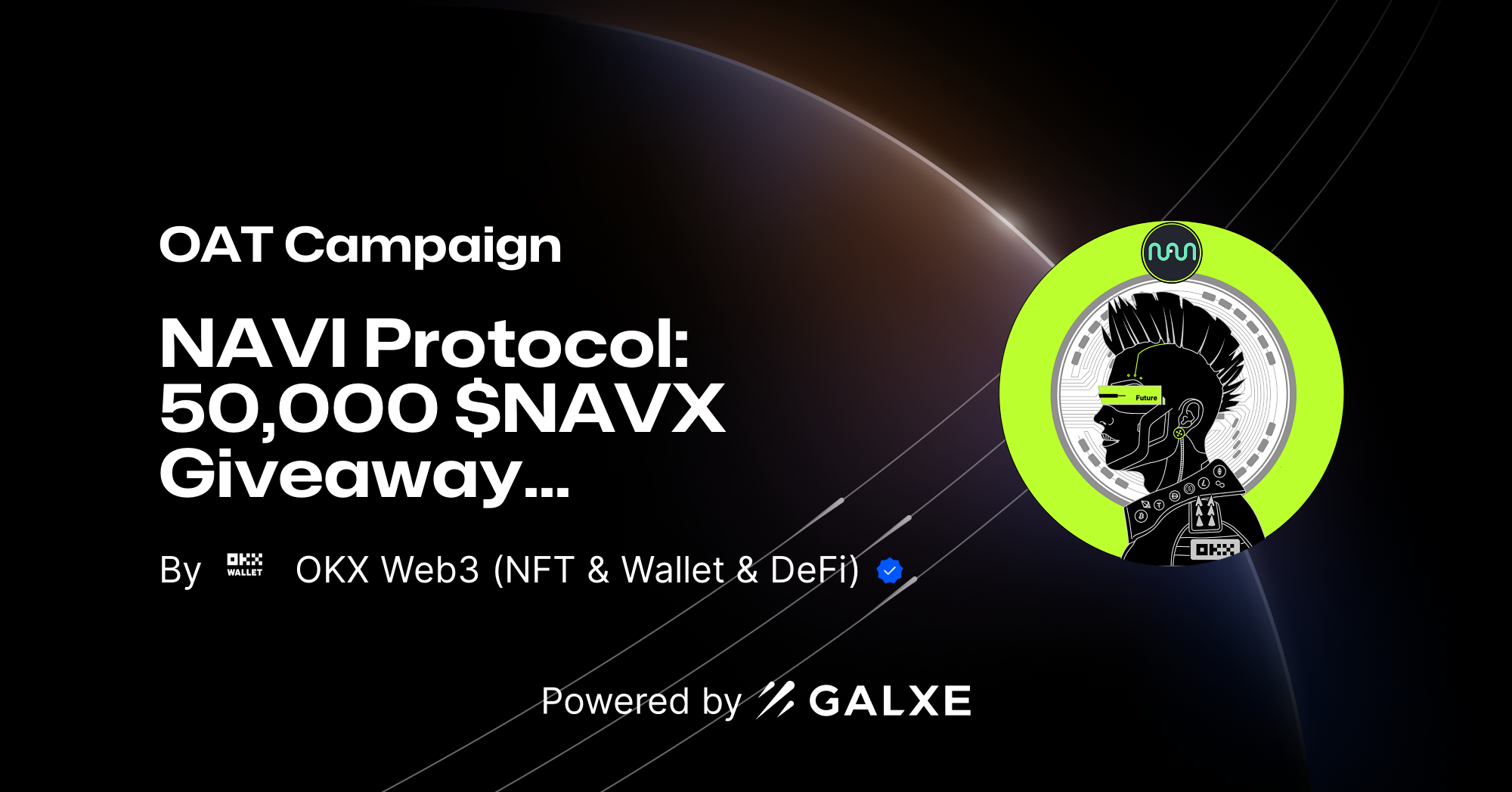 NAVI Protocol: 50,000 $NAVX Giveaway by OKX Web3 (NFT & Wallet & DeFi) | Galxe Quest
