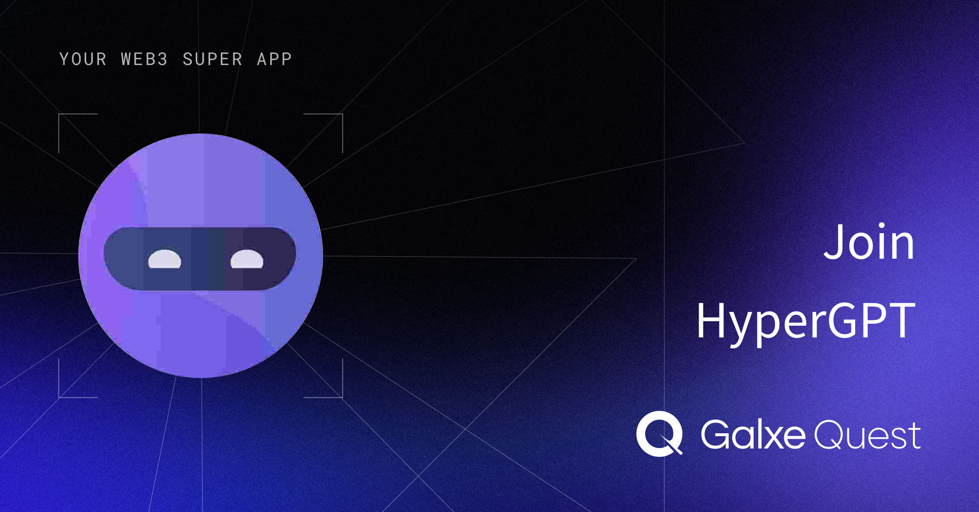 Join HyperGPT on Galxe Quest