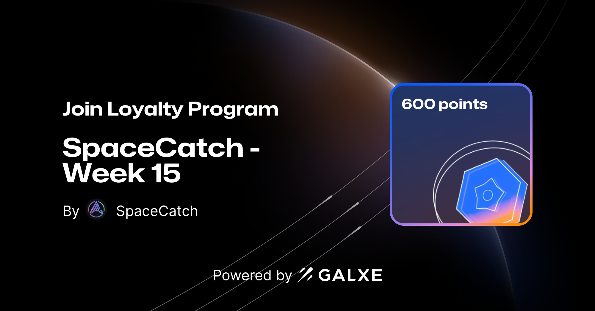 SpaceCatch - Week 15 by SpaceCatch | Galxe Quest