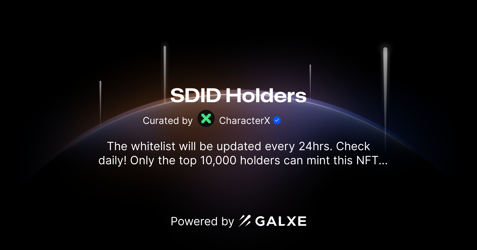 SDID Holders Credential | Galxe