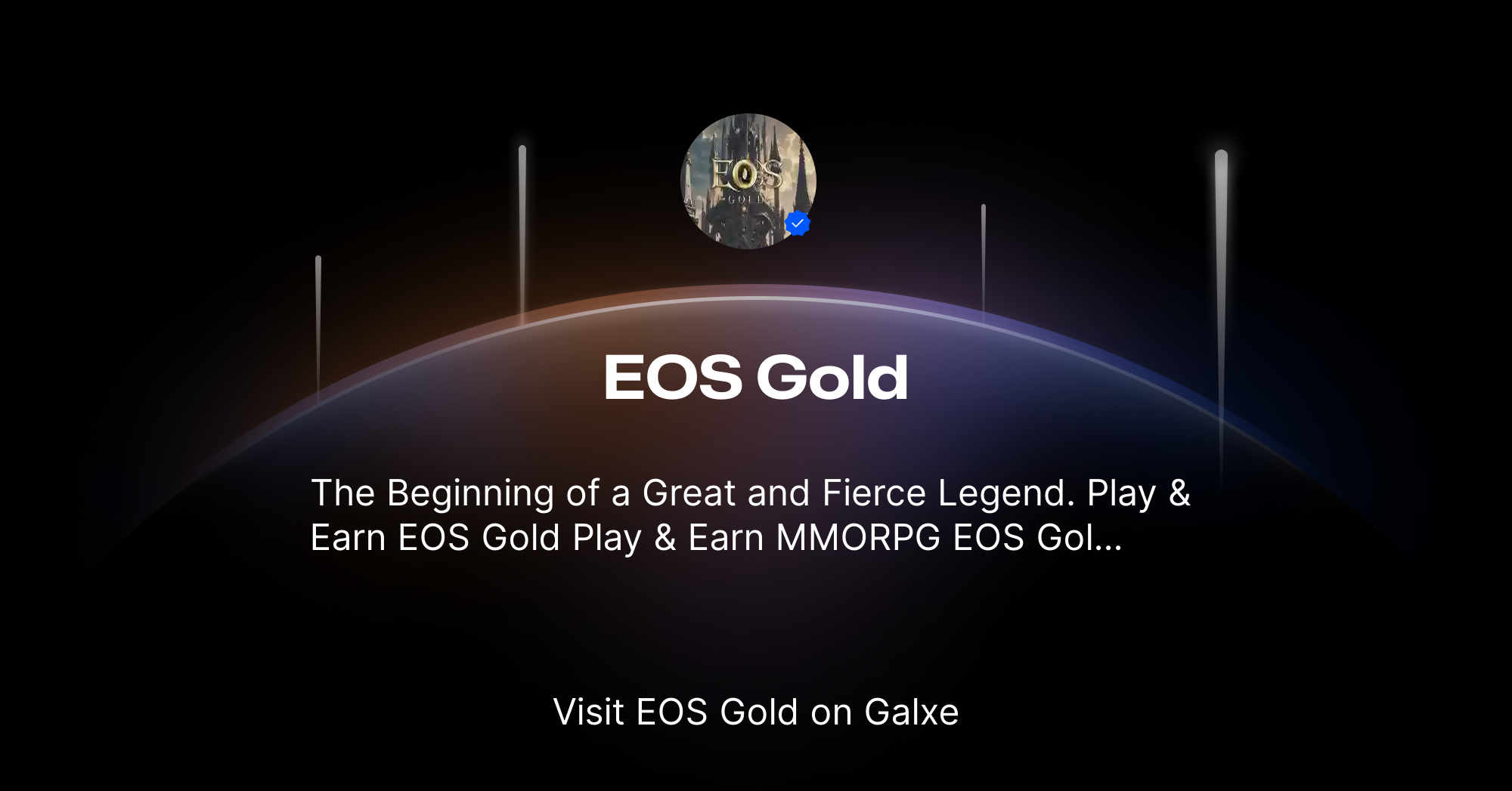 Join EOS Gold on Galxe