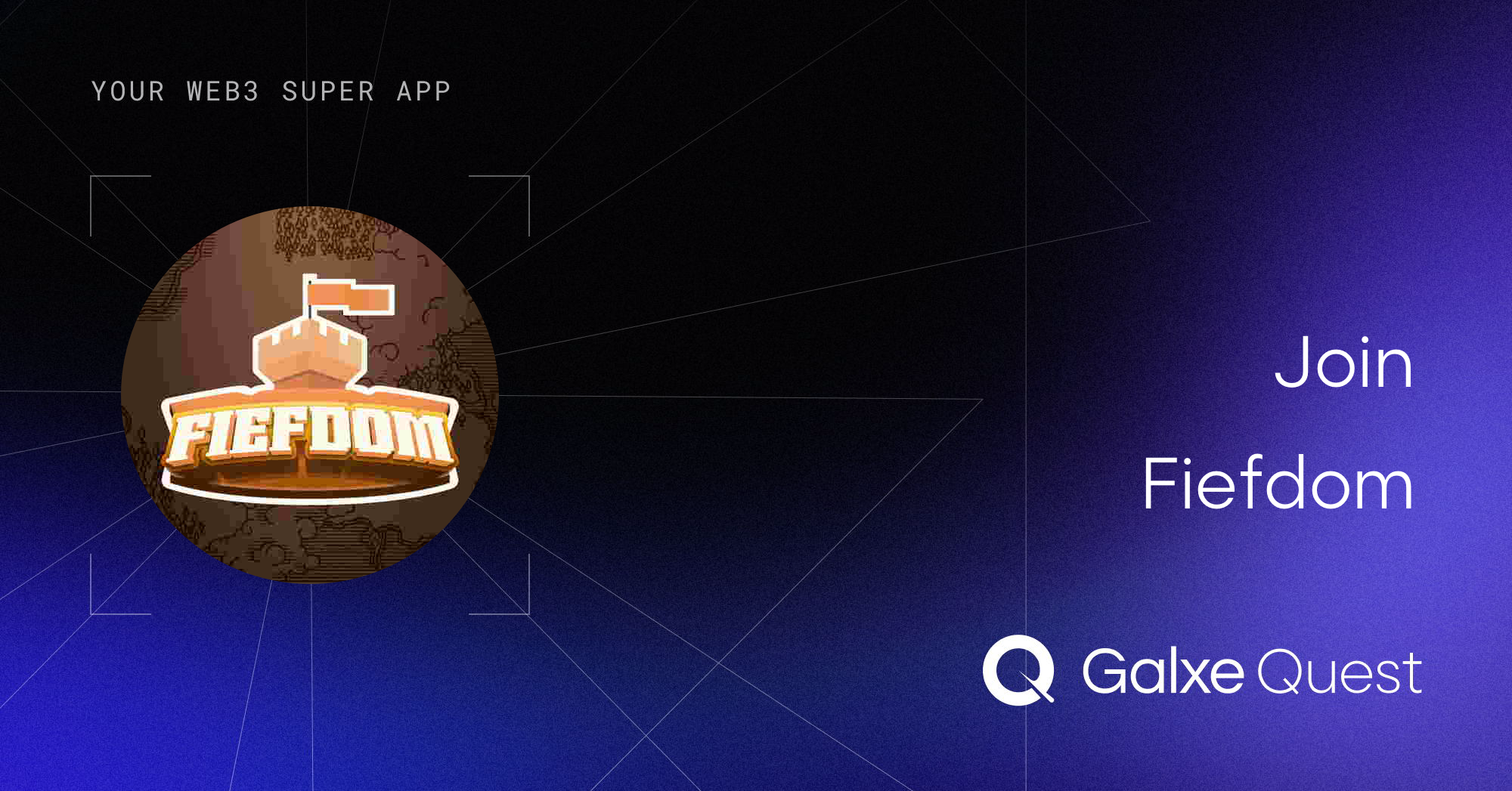 Join Fiefdom on Galxe Quest