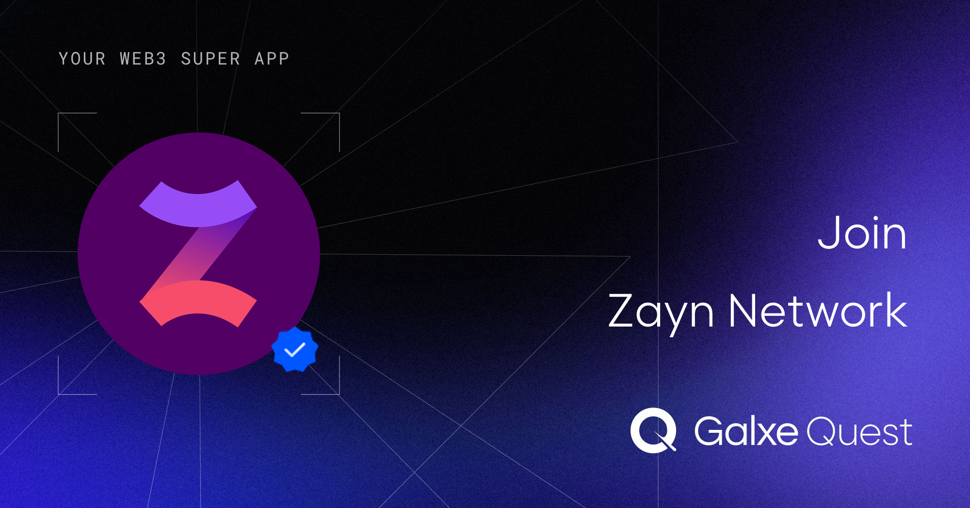 Join Zayn Network on Galxe Quest
