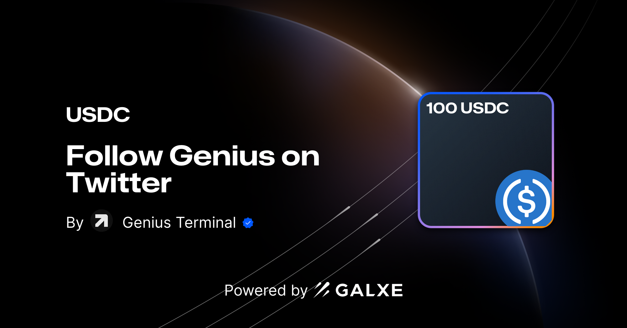 Follow Genius on Twitter by Genius | Galxe Quest