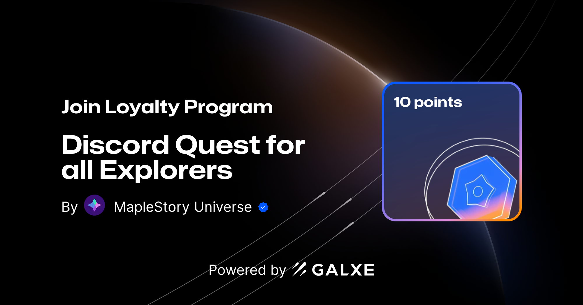 Discord Quest for all Explorers by MapleStory Universe | Galxe Quest