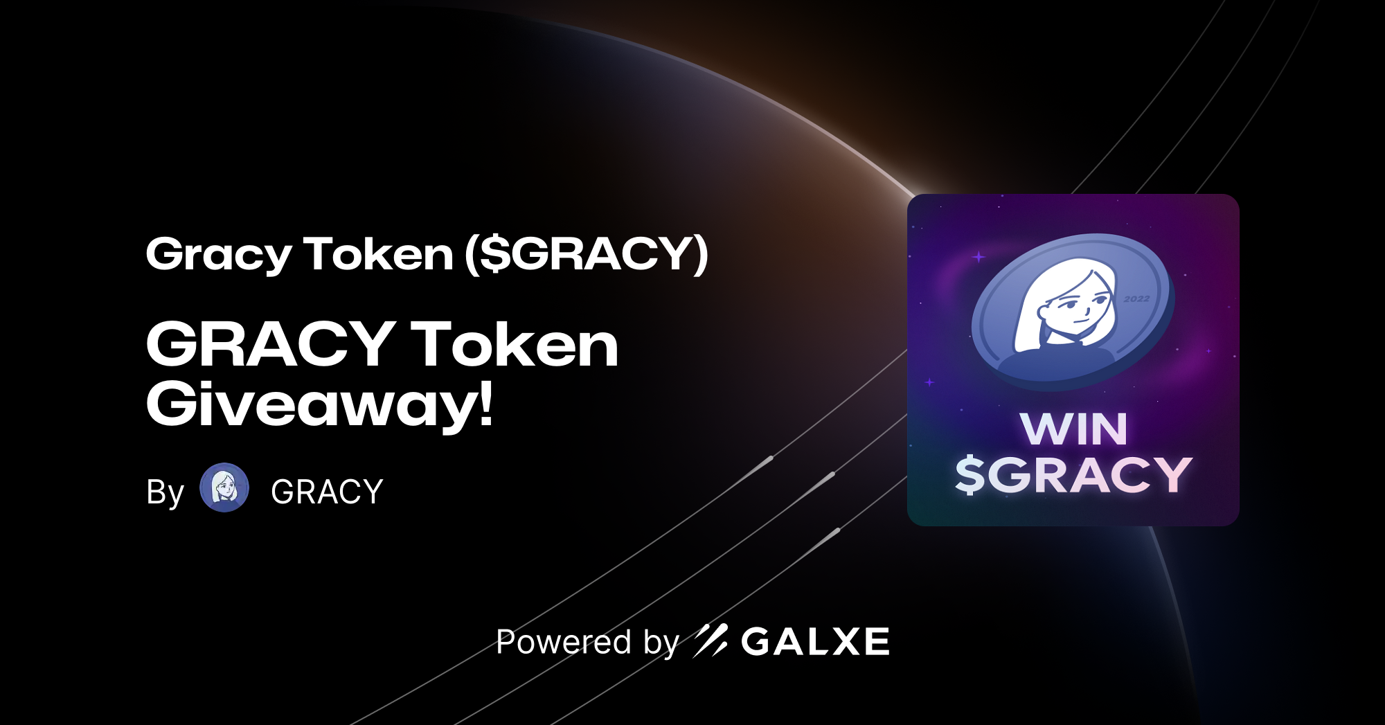 GRACY Token Giveaway! by GRACY | Galxe Quest
