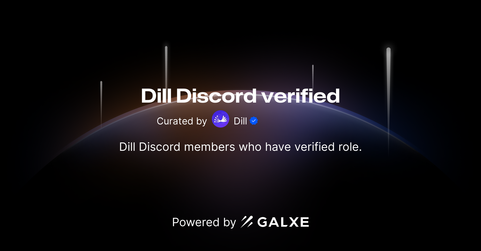 Dill Discord verified Credential | Galxe