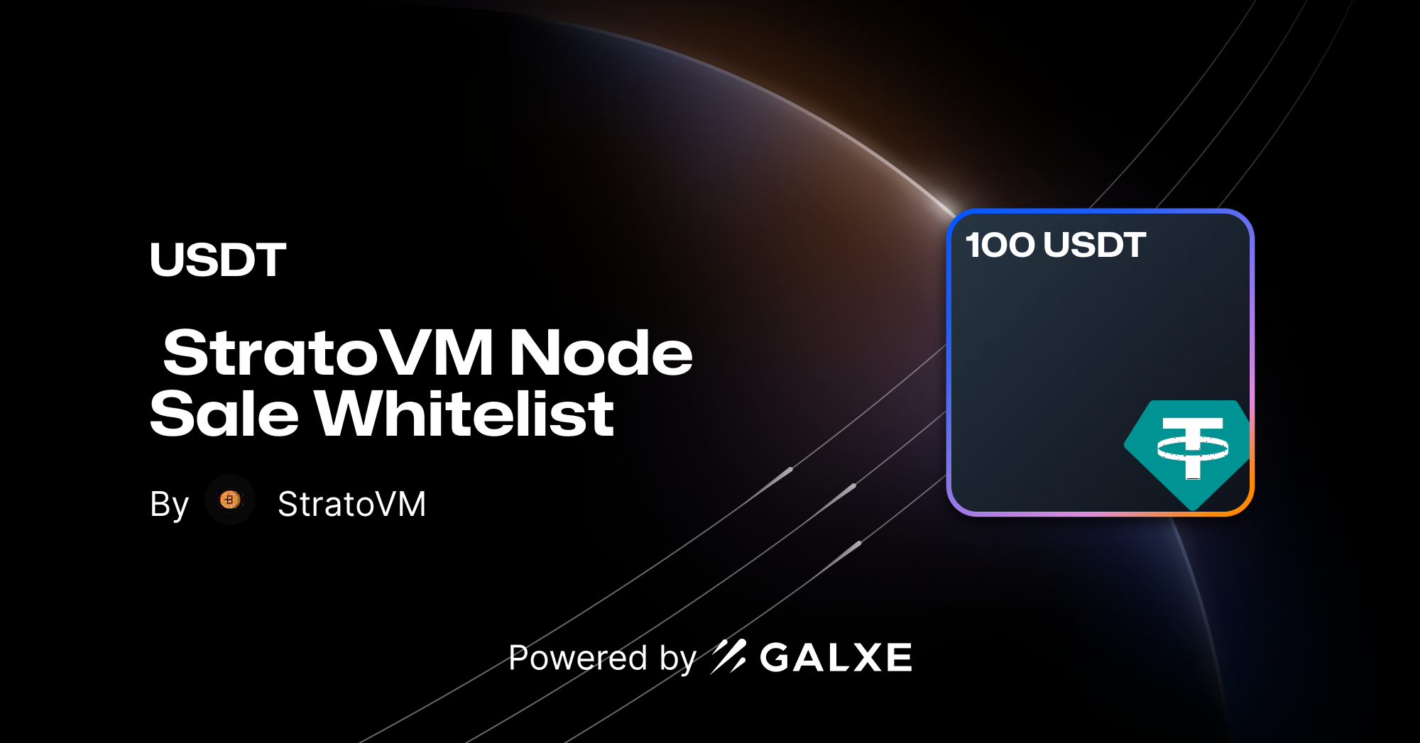 🚀 StratoVM Node Sale Whitelist🚀 by StratoVM | Galxe Quest
