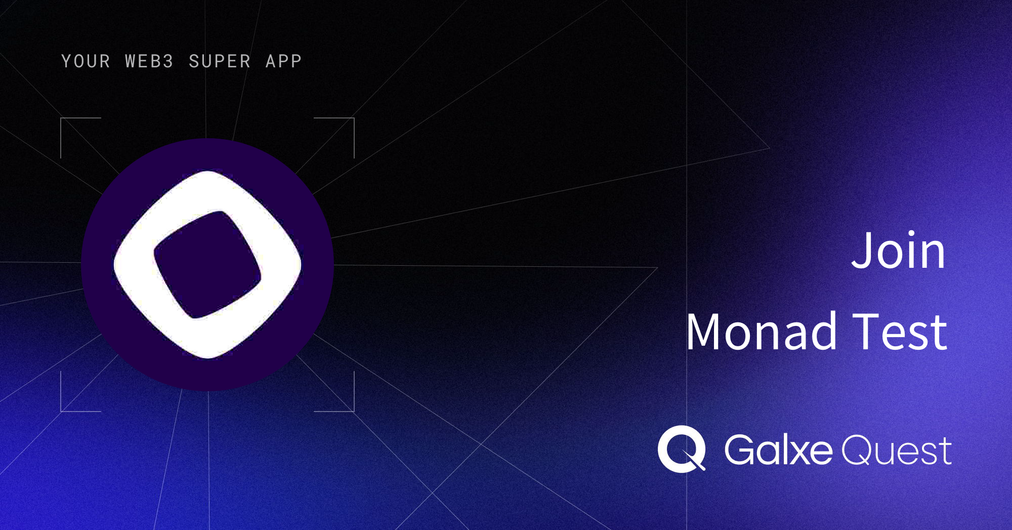 Join Monad Test on Galxe Quest