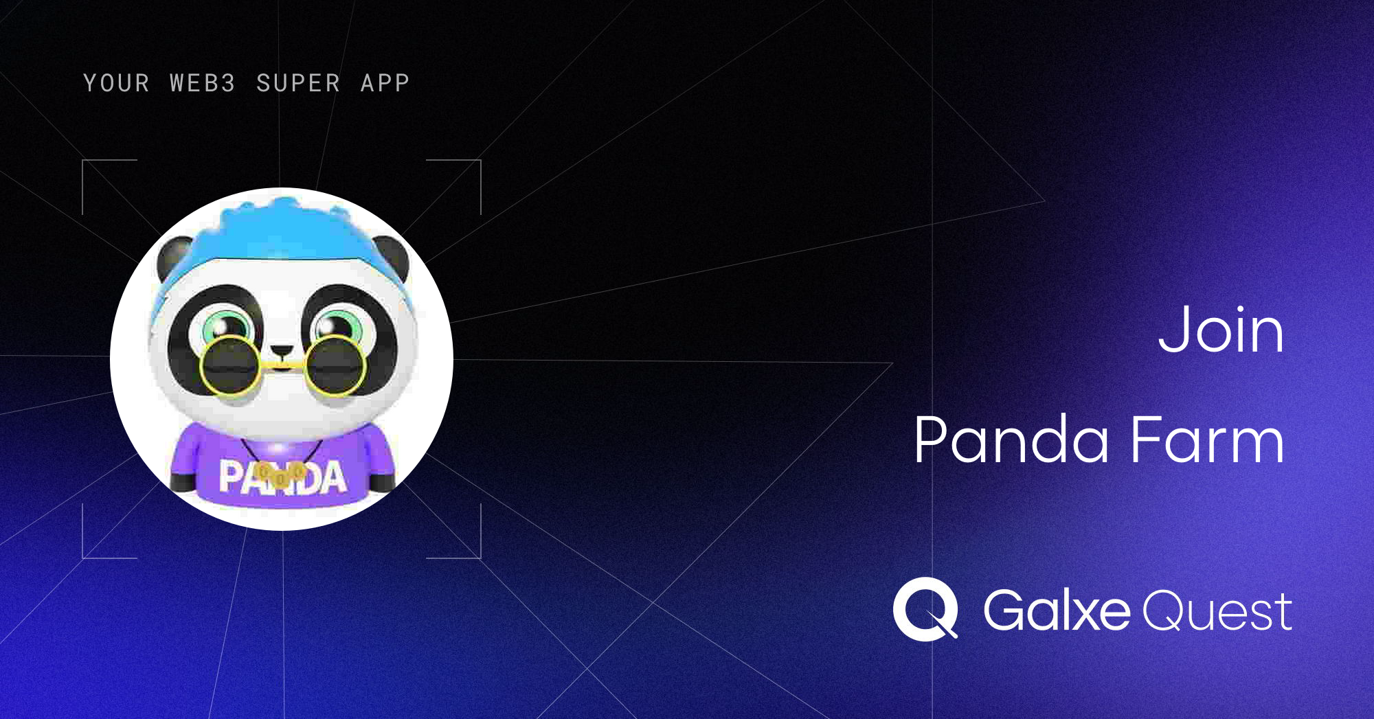 Join Panda Farm on Galxe Quest