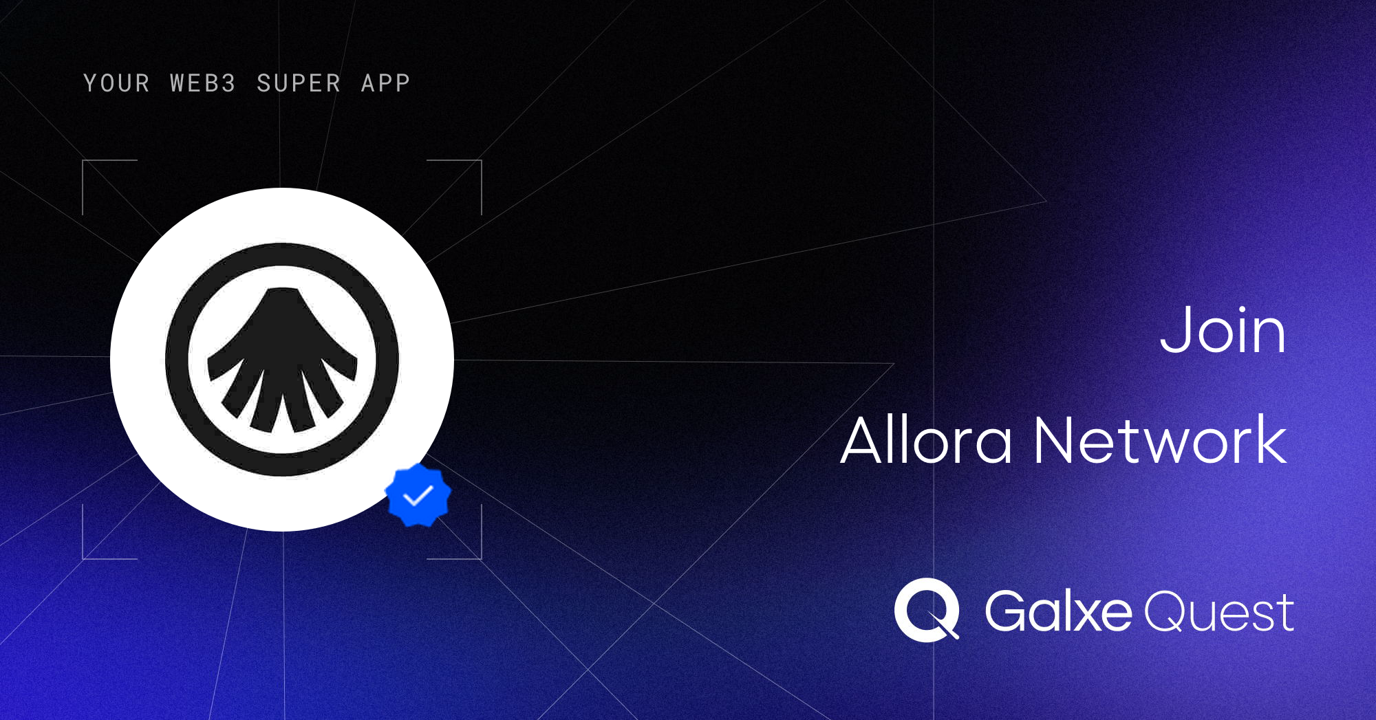 Join Allora Network on Galxe Quest