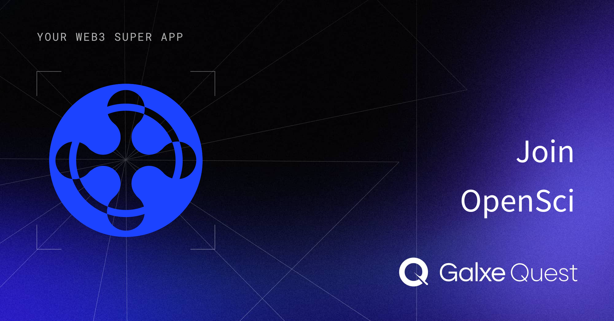 Join OpenSci on Galxe Quest