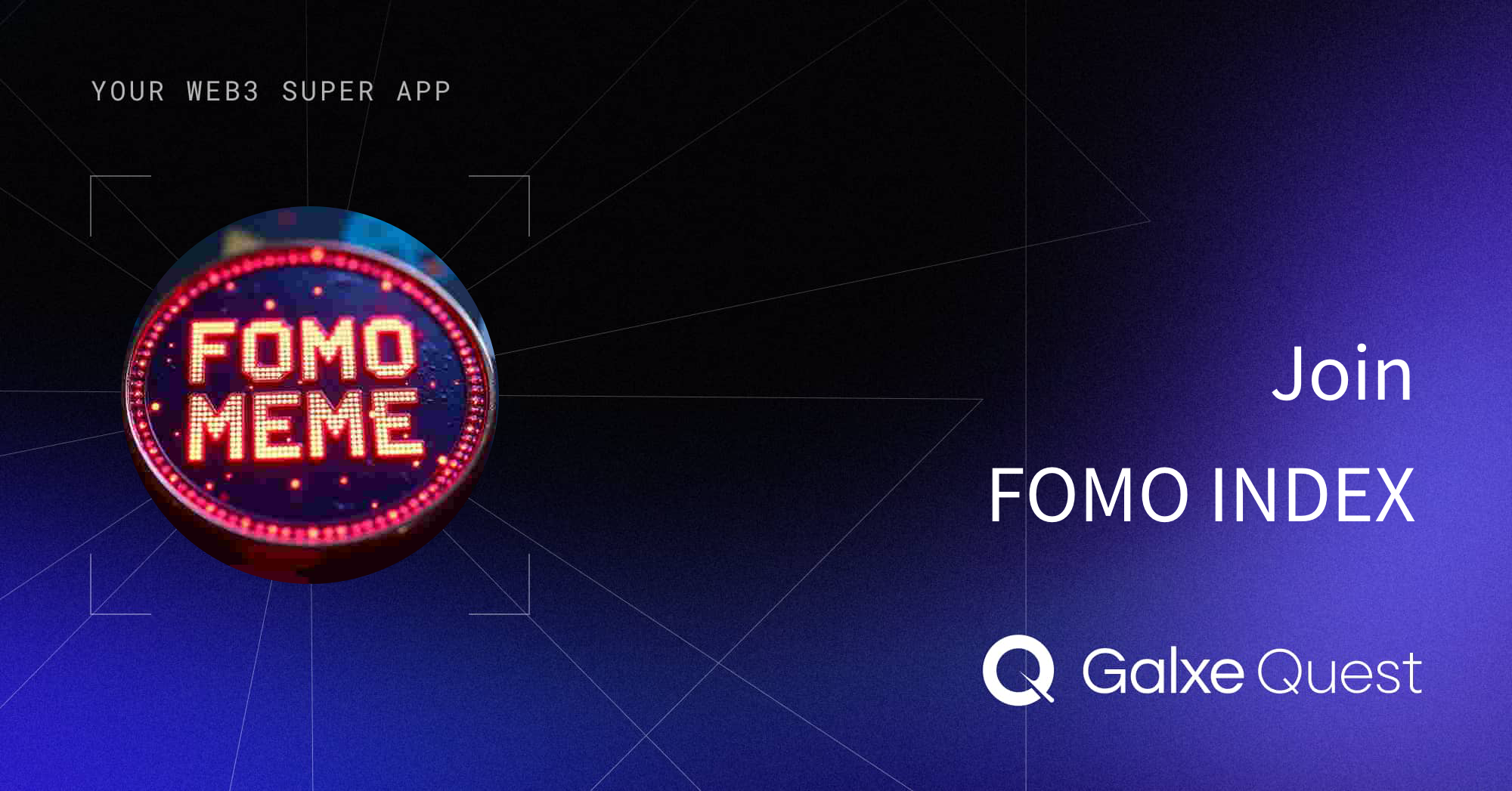 Join FOMO INDEX on Galxe Quest