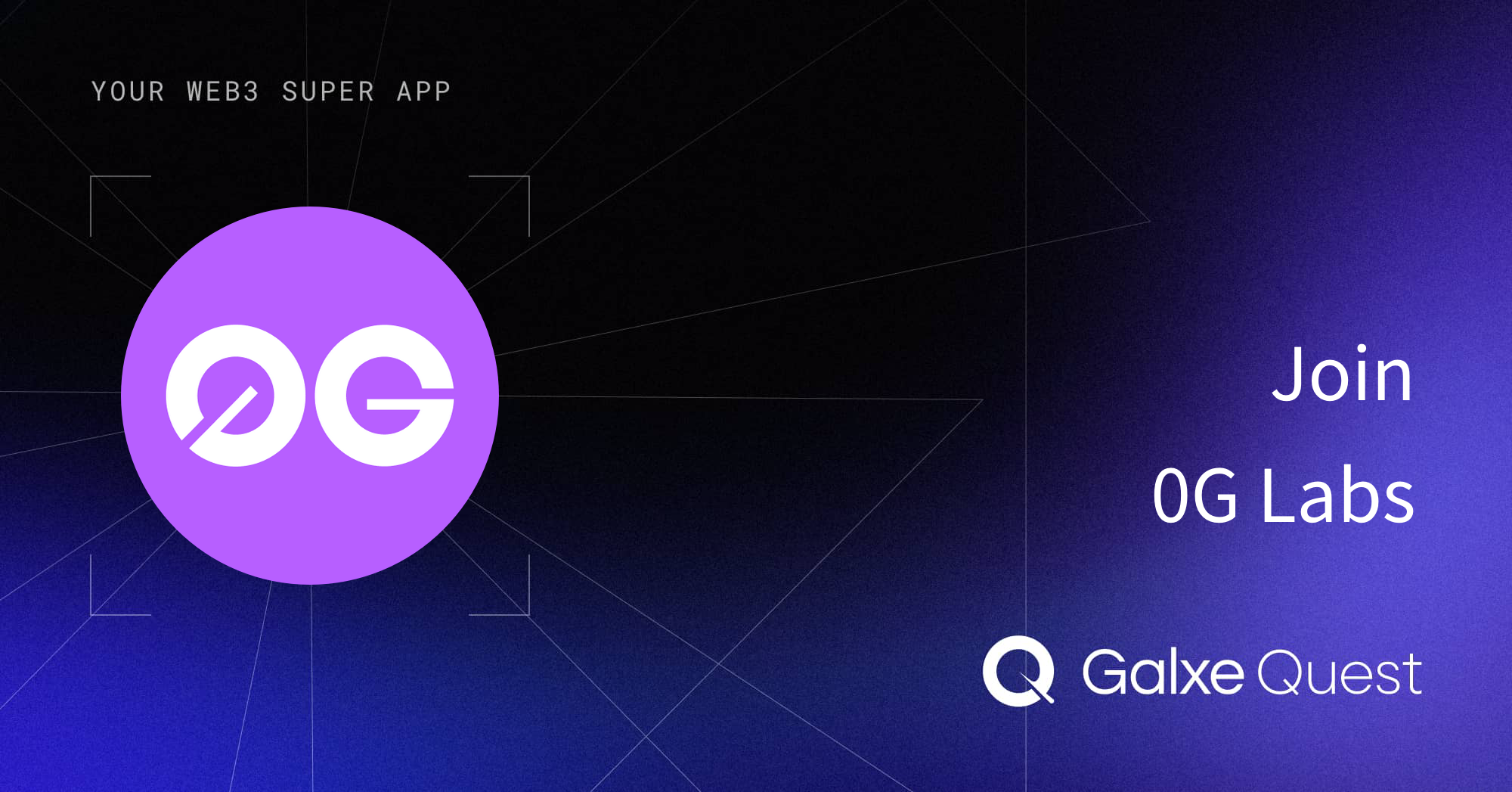 Join 0G Labs on Galxe Quest