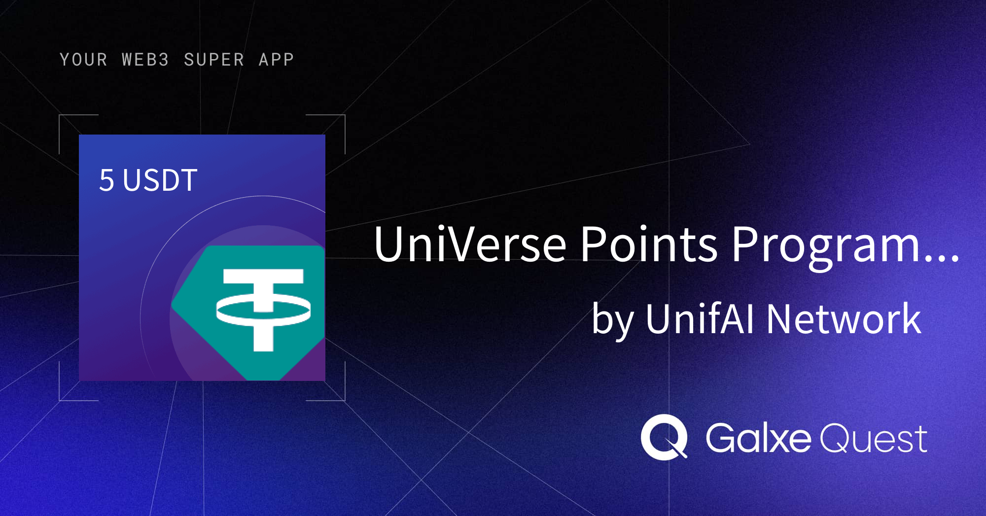 UniVerse Points Program Season 1 – Connect your Telegram for points NOW! by UnifAI Network ...