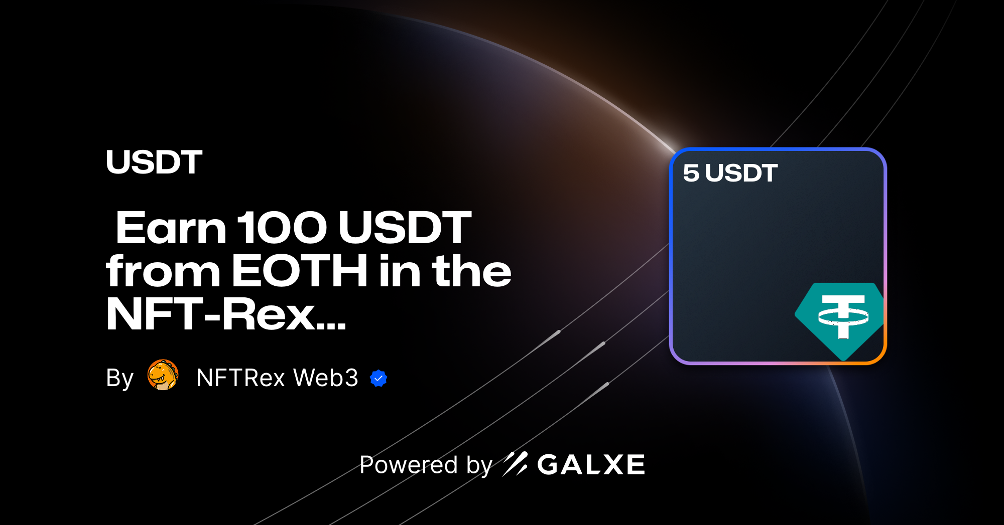 💰💥 Earn 100 USDT from EOTH in the NFT-Rex Quest-to-Earn campaign! by Plant Harvest | Galxe Quest