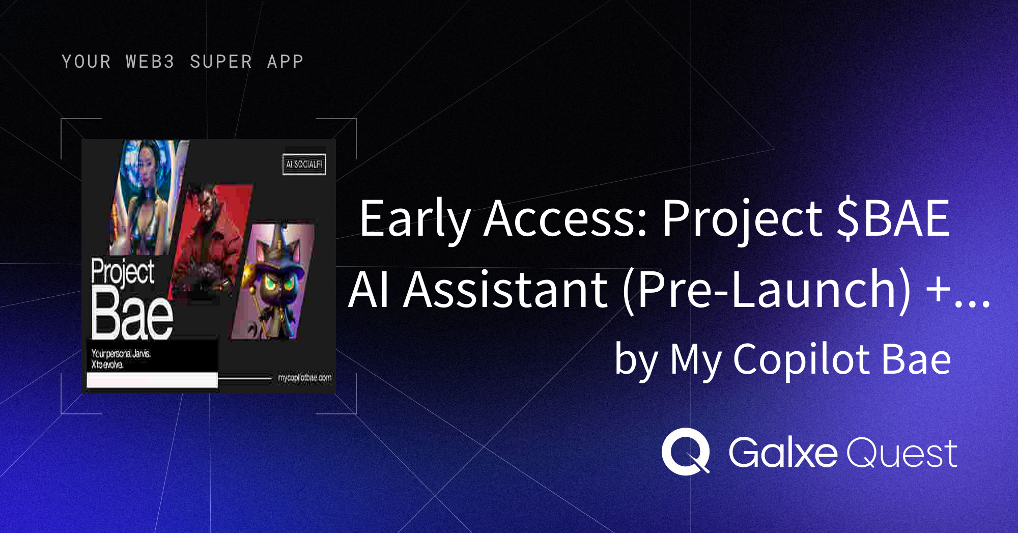Early Access: Project $BAE AI Assistant (Pre-Launch) + Airdrop by My ...