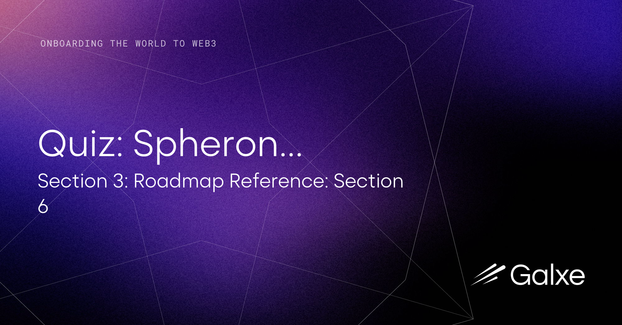 Quiz: Spheron Whitepaper Quiz - Section 3 Credential | Galxe