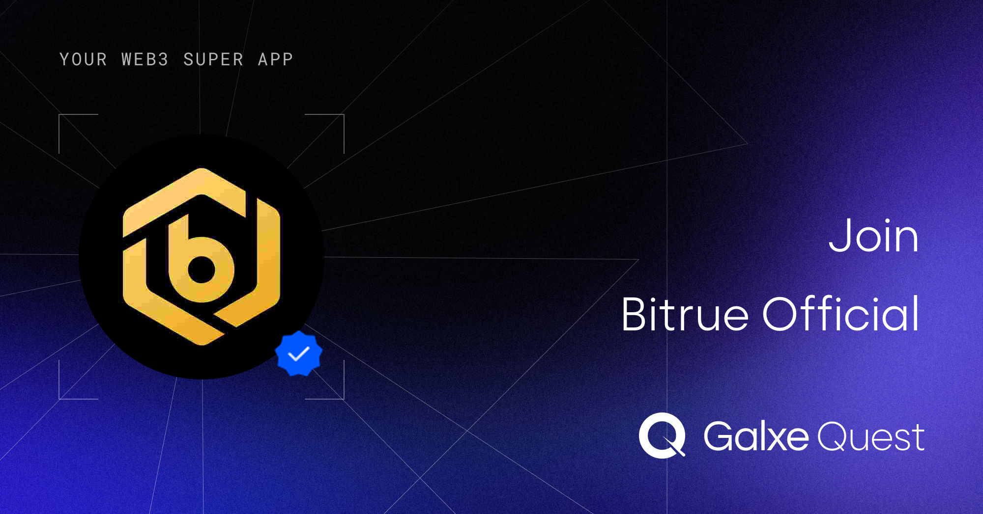 Join Bitrue Official on Galxe Quest