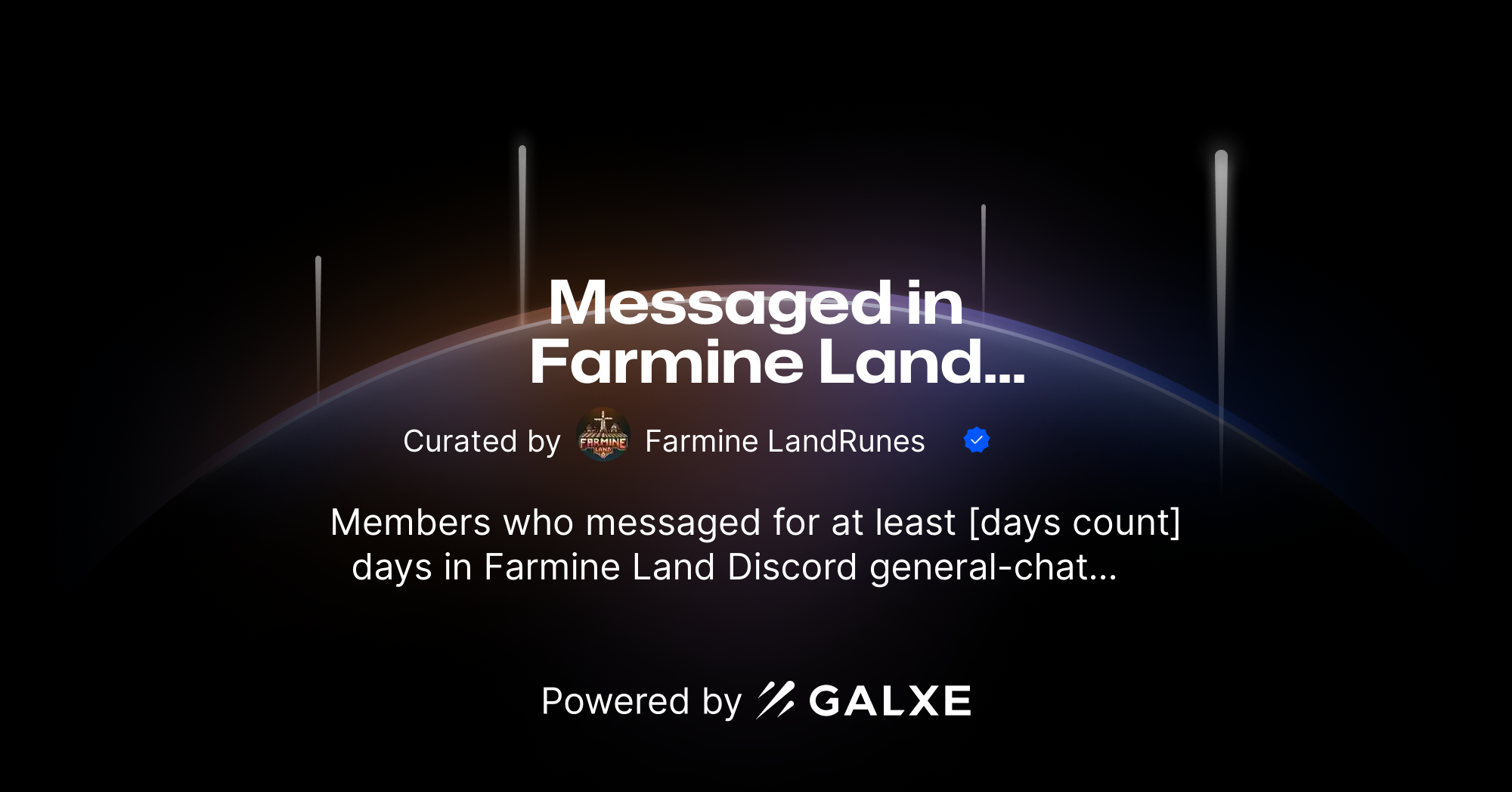 Messaged in Farmine Land Discord 🌐・general-chat Channel for at least 1 ...