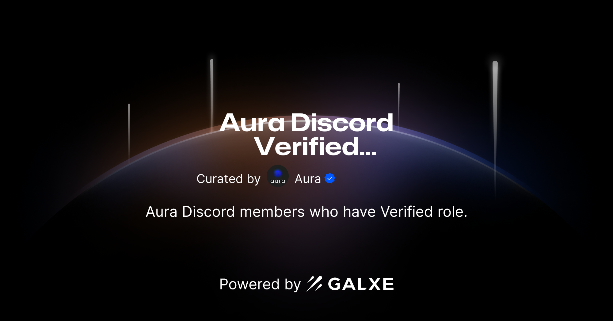 Aura Discord Verified Credential | Galxe