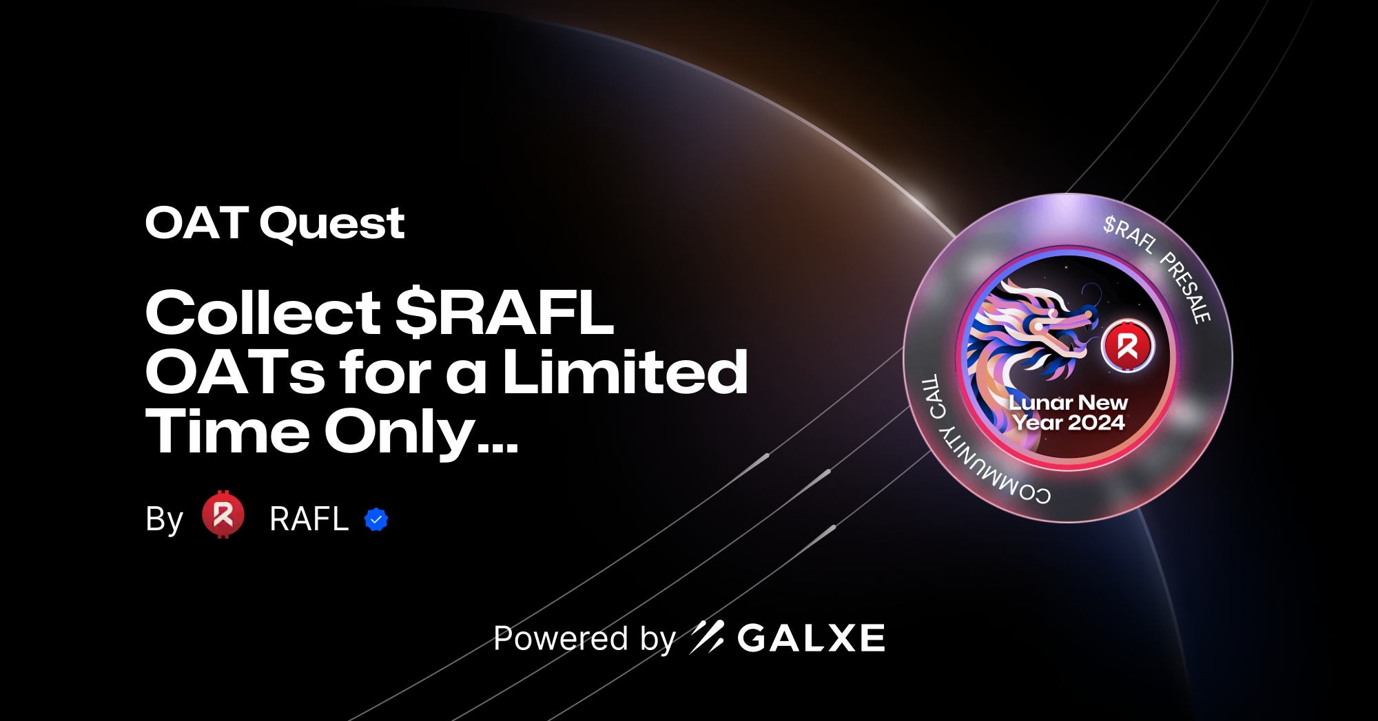 Collect $RAFL OATs for a Limited Time Only by RAFL | Galxe Quest