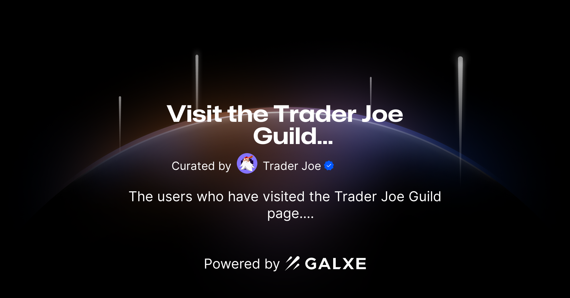 Visit the Trader Joe Guild Credential | Galxe