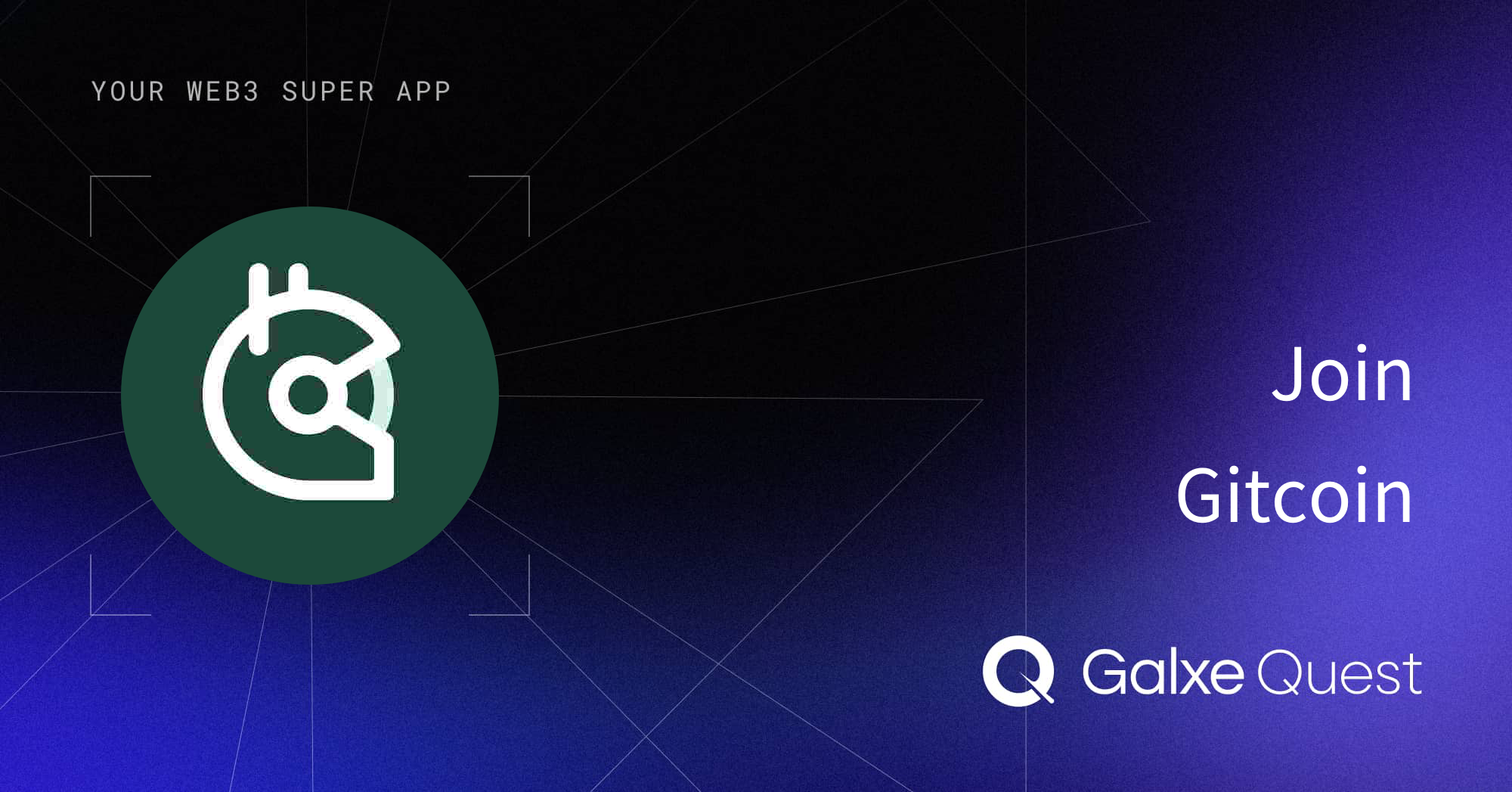 Join Gitcoin on Galxe Quest