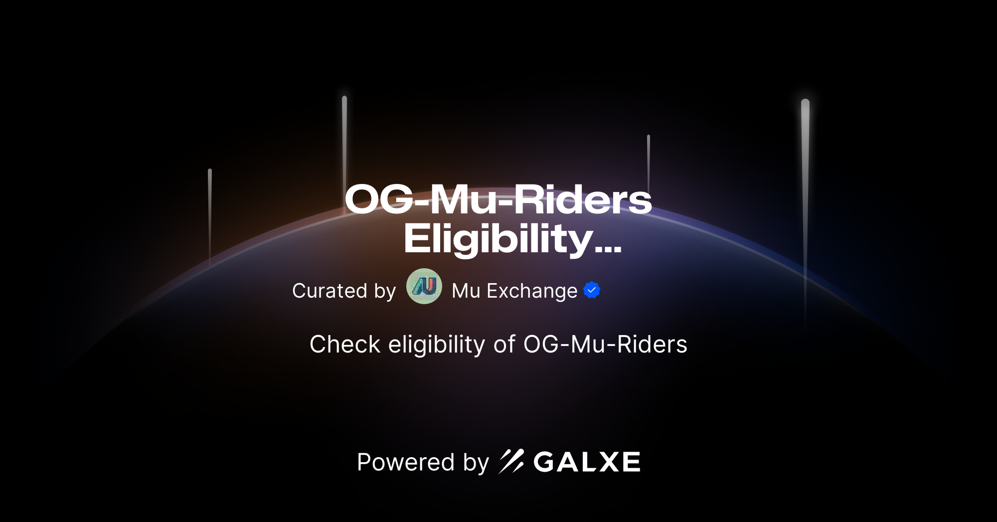 OG-Mu-Riders Eligibility Credential | Galxe