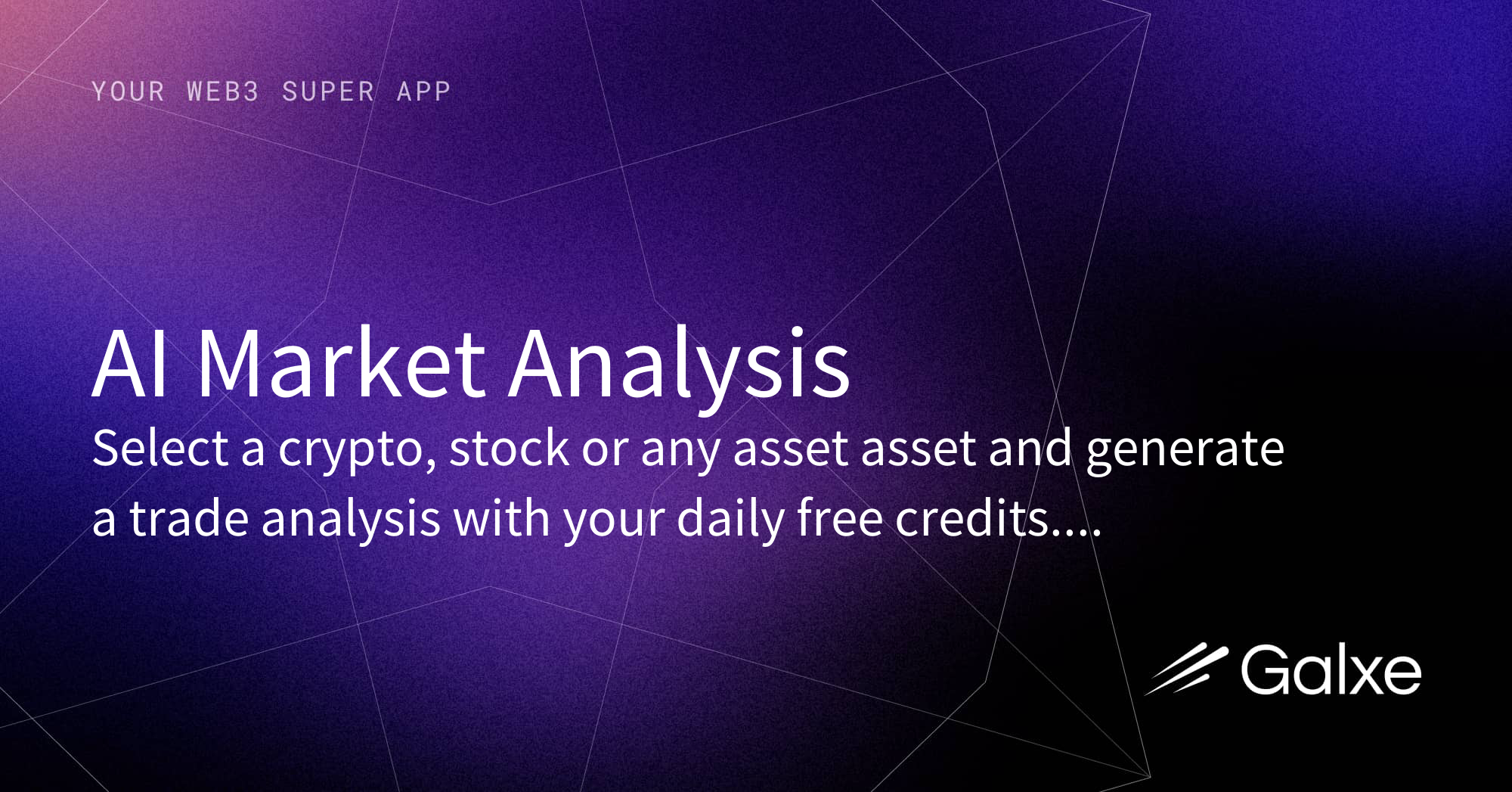 AI Market Analysis Credential | Galxe