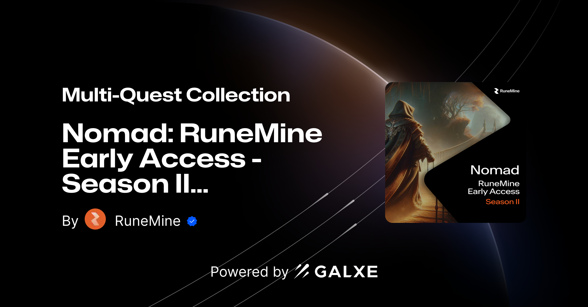 Nomad: RuneMine Early Access - Season II by RuneMine | Mine Labs | Galxe Quest