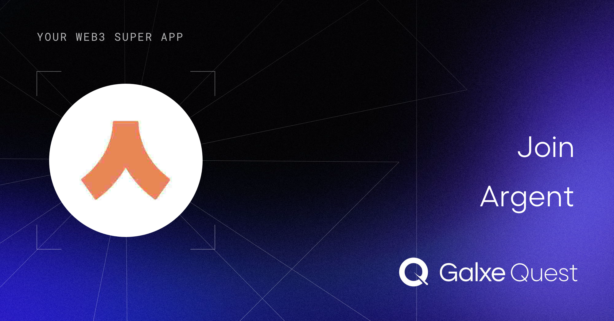 Join Argent on Galxe Quest