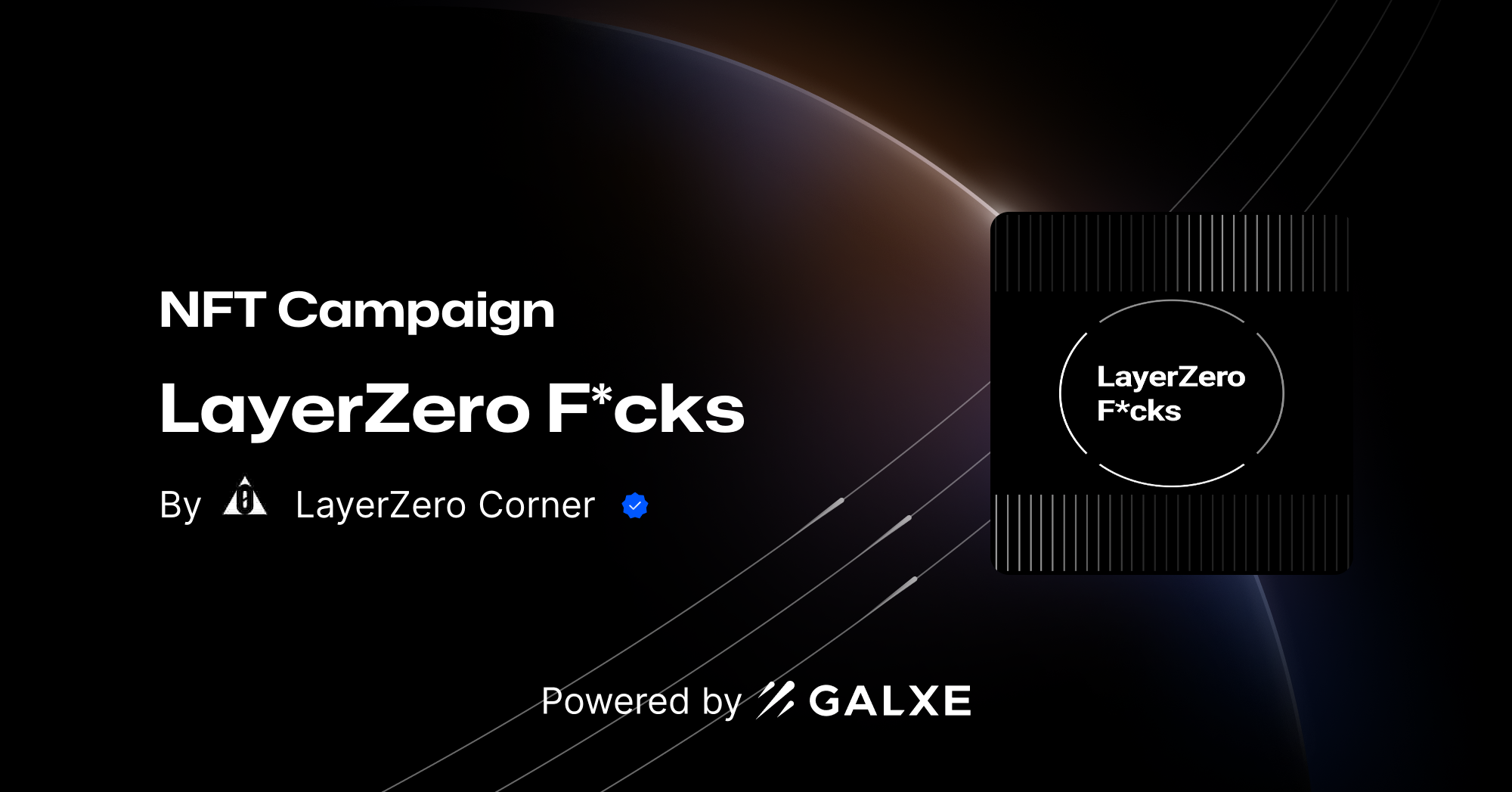 LayerZero F*cks by LayerZero Corner | Galxe Quest