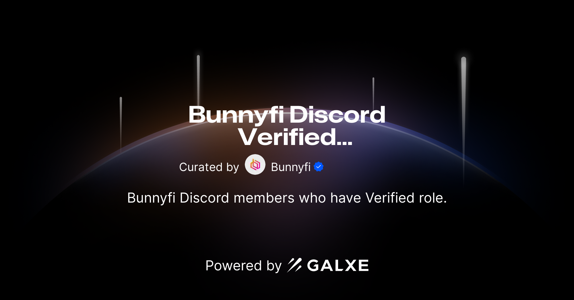Bunnyfi Discord Verified Credential | Galxe