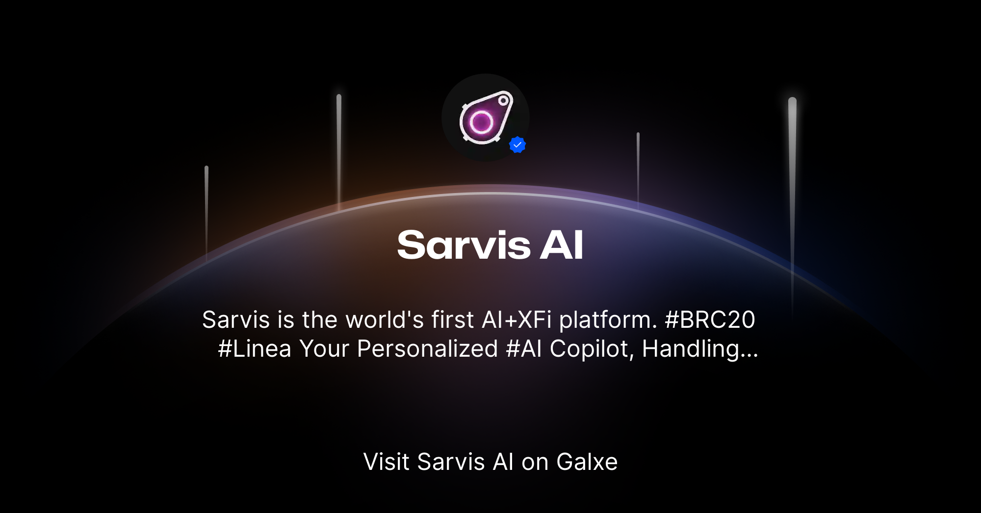 Join Sarvis AI on Galxe