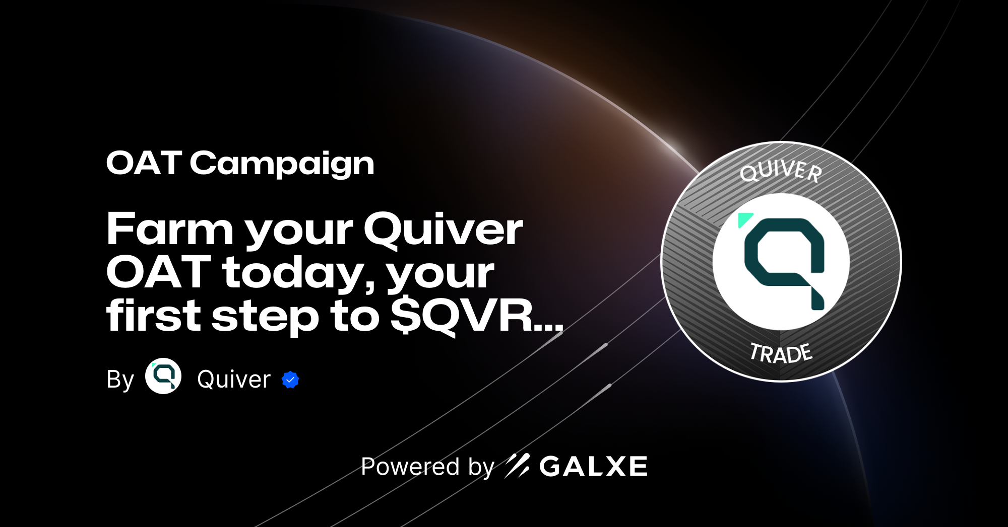 Farm your Quiver OAT today, your first step to $QVR Token Rewards! by ...