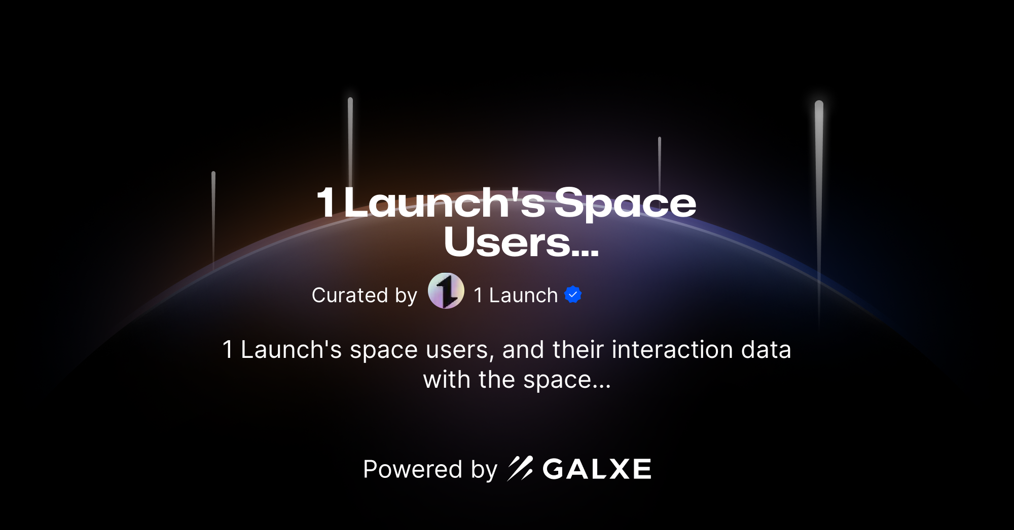1 Launch's Space Users Credential | Galxe