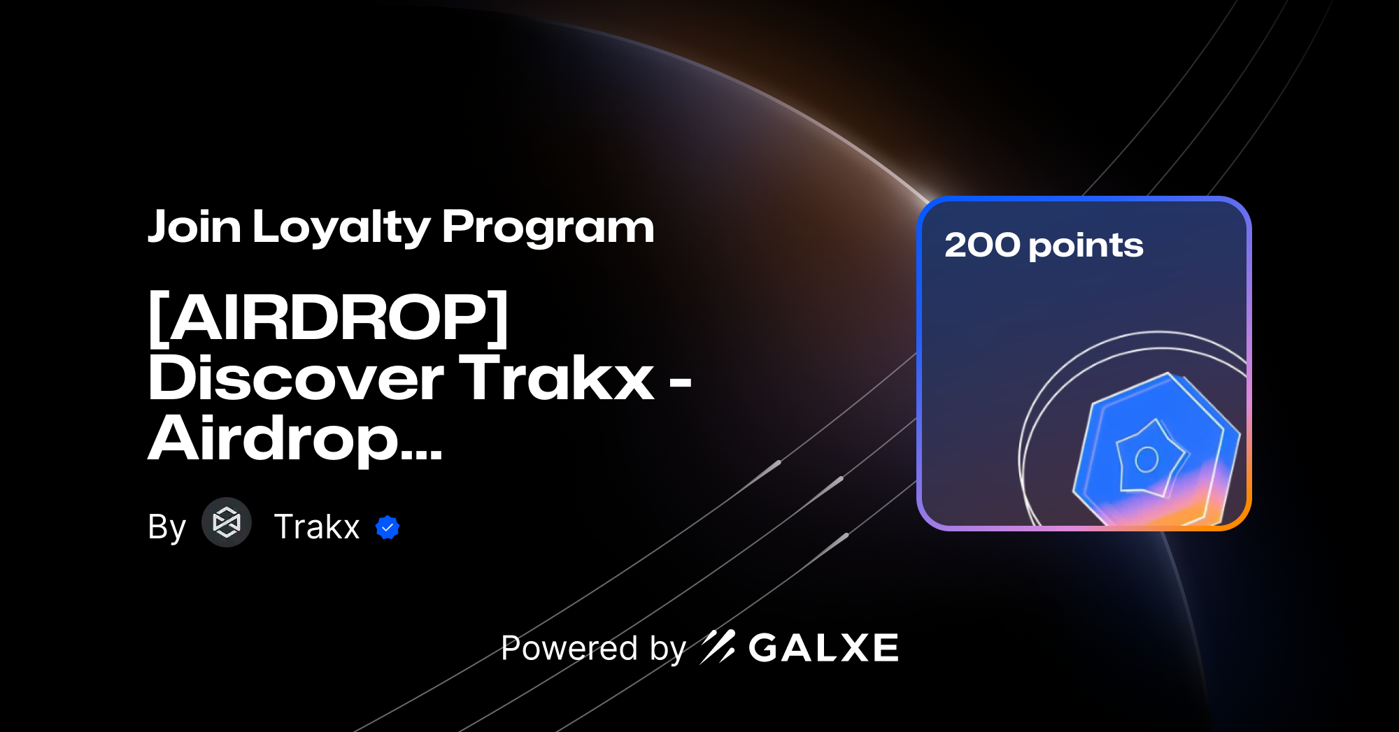[AIRDROP] Discover Trakx - Airdrop by Trakx | Galxe Quest