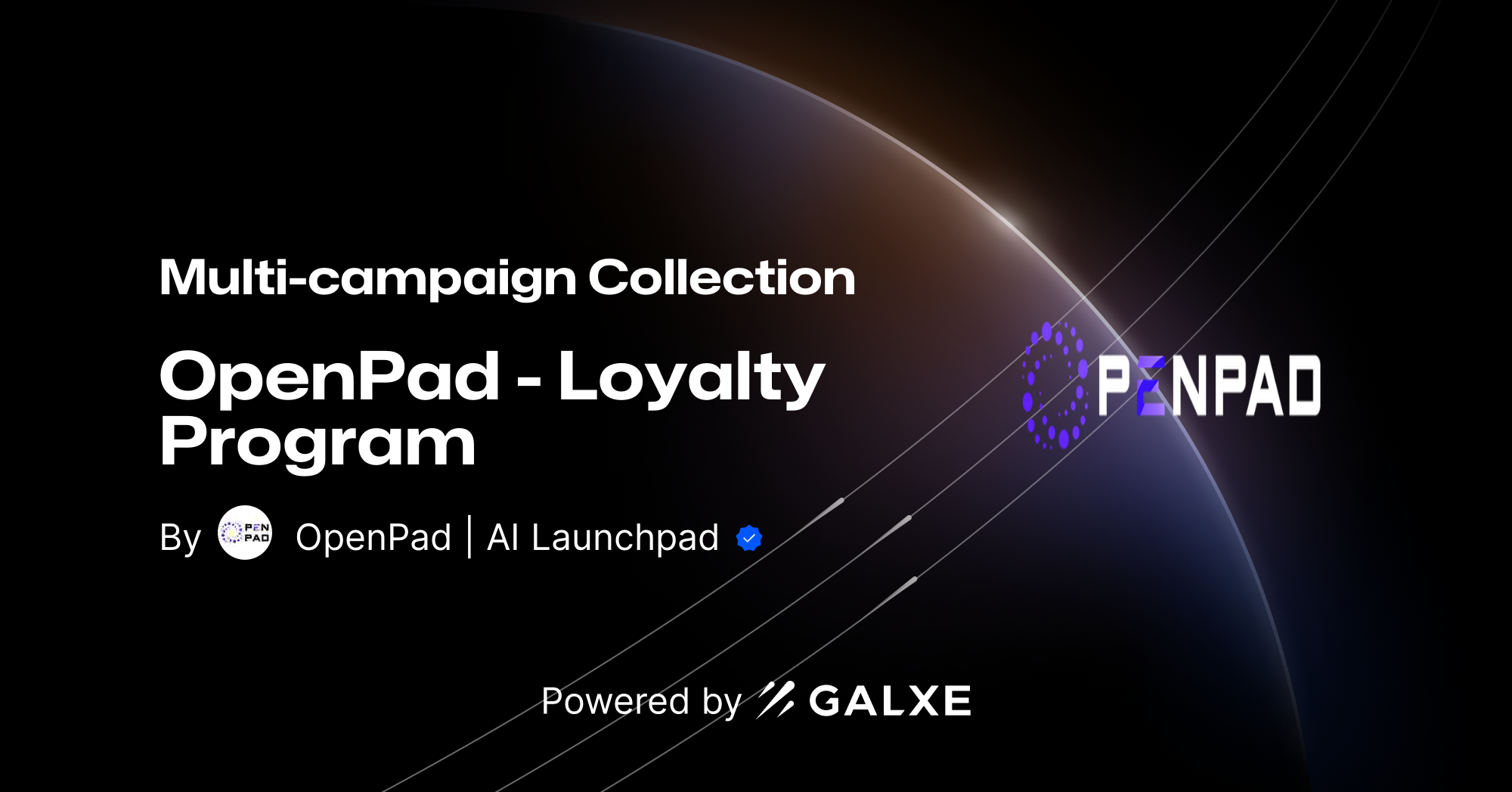 OpenPad - Loyalty Program by OpenPad | AI Launchpad | Galxe Quest