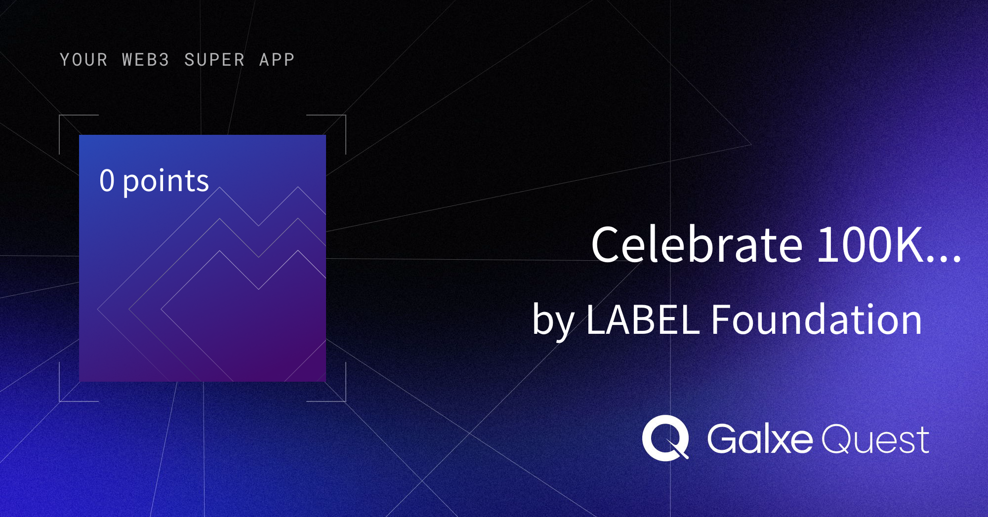 Celebrate 100K Downloads with TRACKS by LABEL Foundation | Galxe Quest