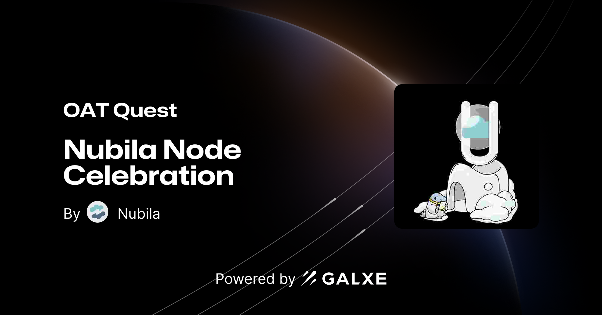 Nubila Node Celebration by Nubila | Galxe Quest