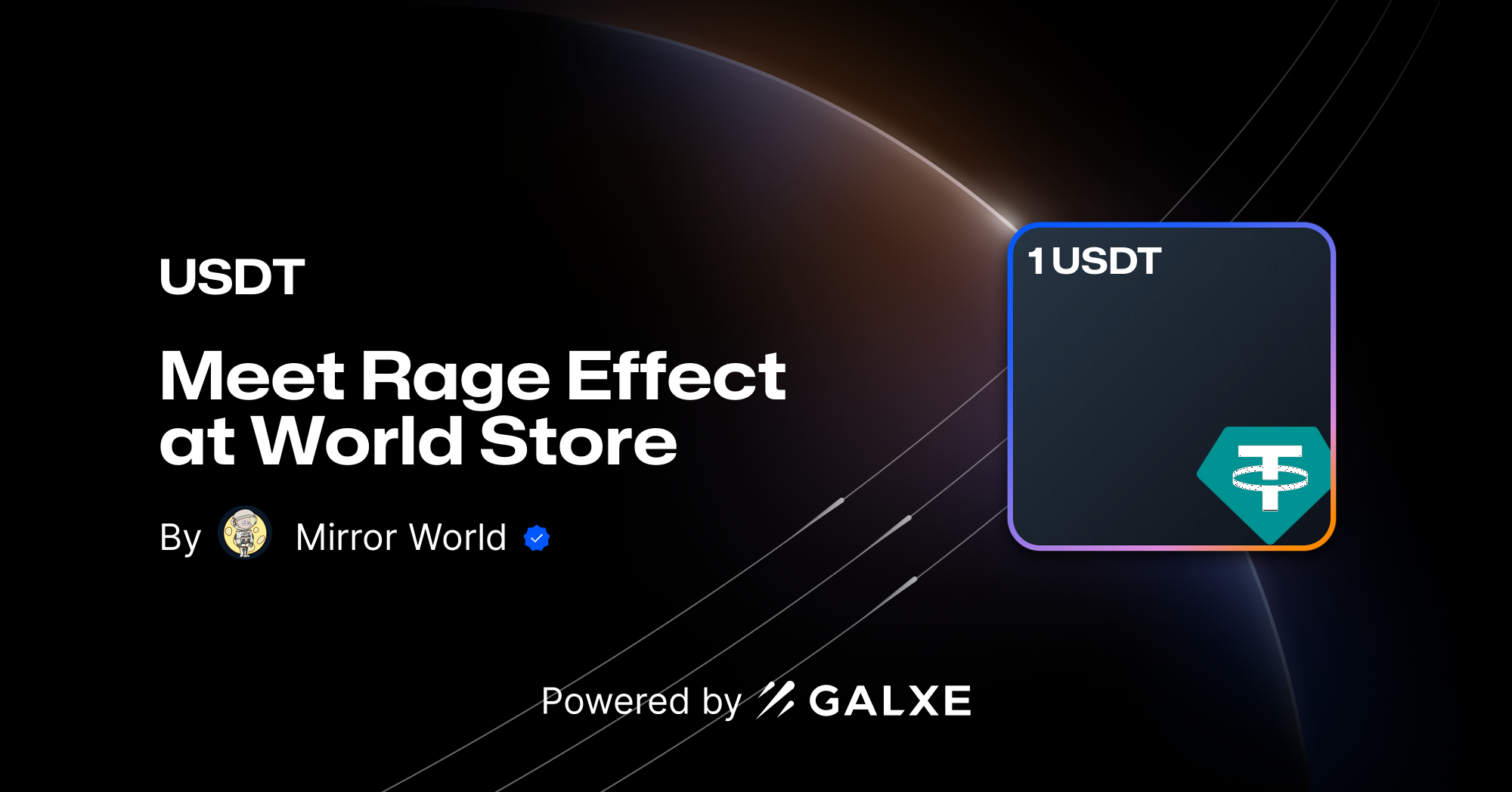 Meet Rage Effect at World Store by Sonic SVM | Galxe Quest