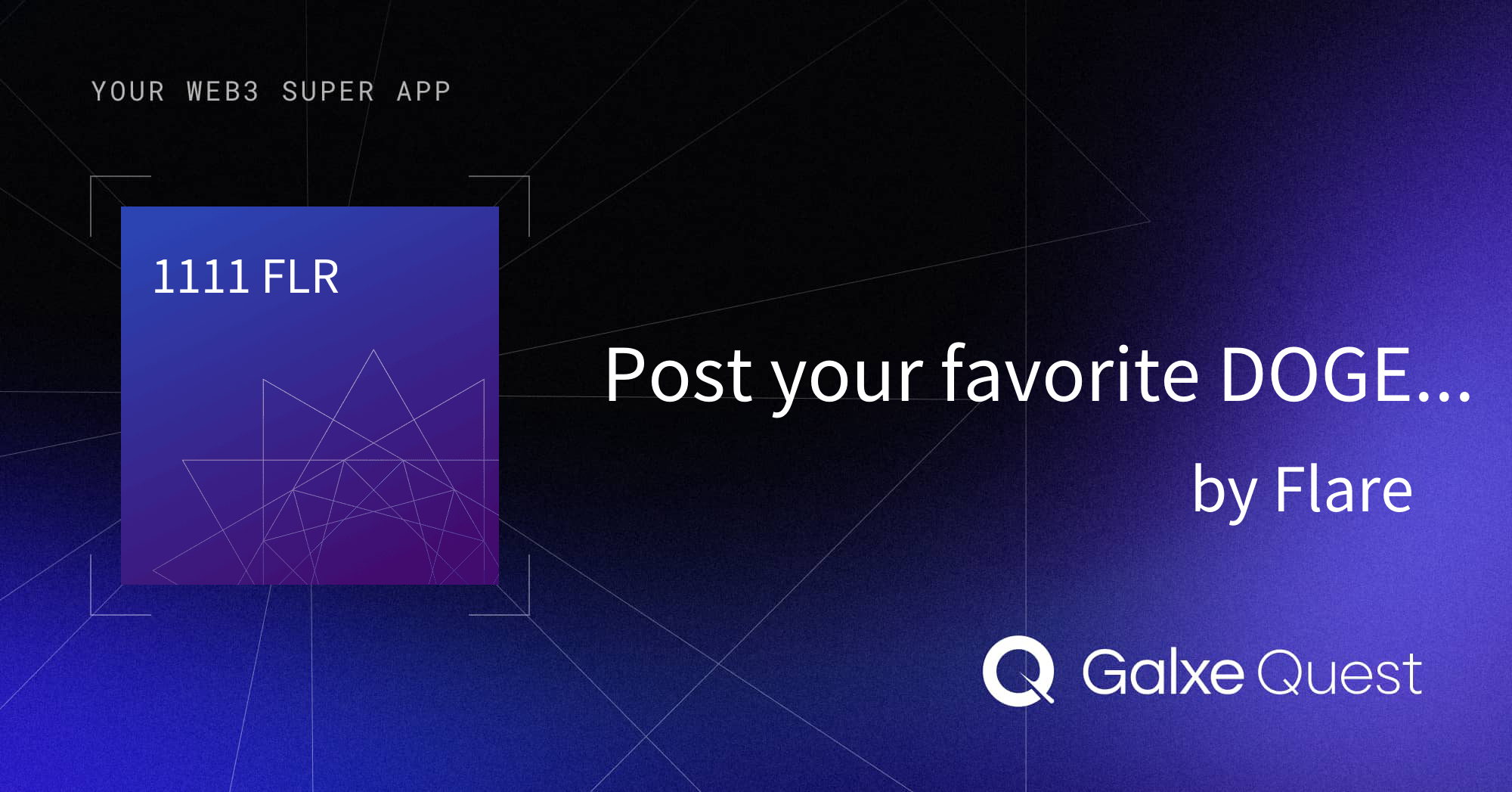 Post your favorite DOGE meme 🐶 by Flare | Galxe Quest