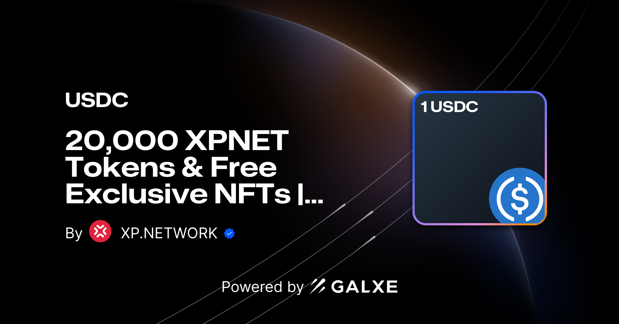 20,000 XPNET Tokens & Free Exclusive NFTs | Slopy & XP.NETWORK Giveaway by XP.NETWORK | Galxe Quest
