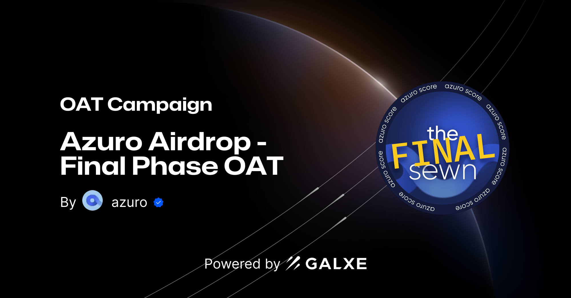 Azuro Airdrop - Final Phase OAT by azuro | Galxe Quest