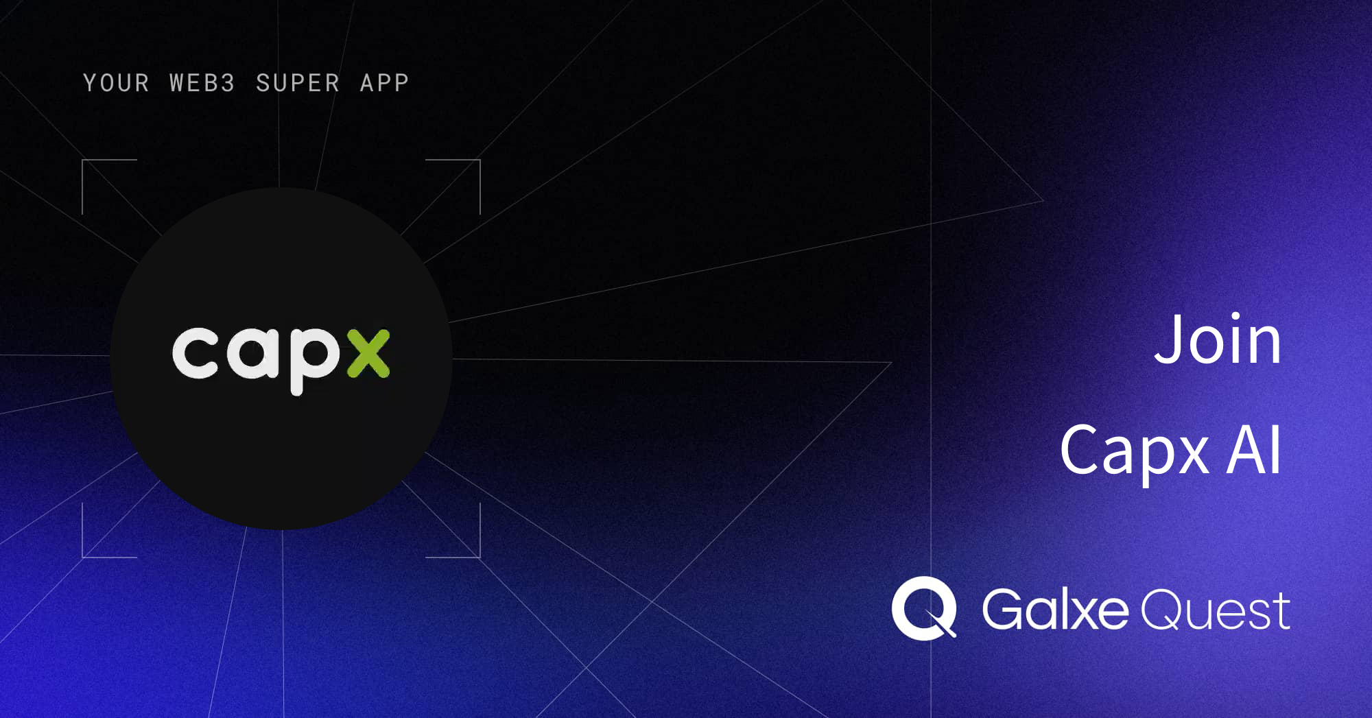 Join Capx AI on Galxe Quest