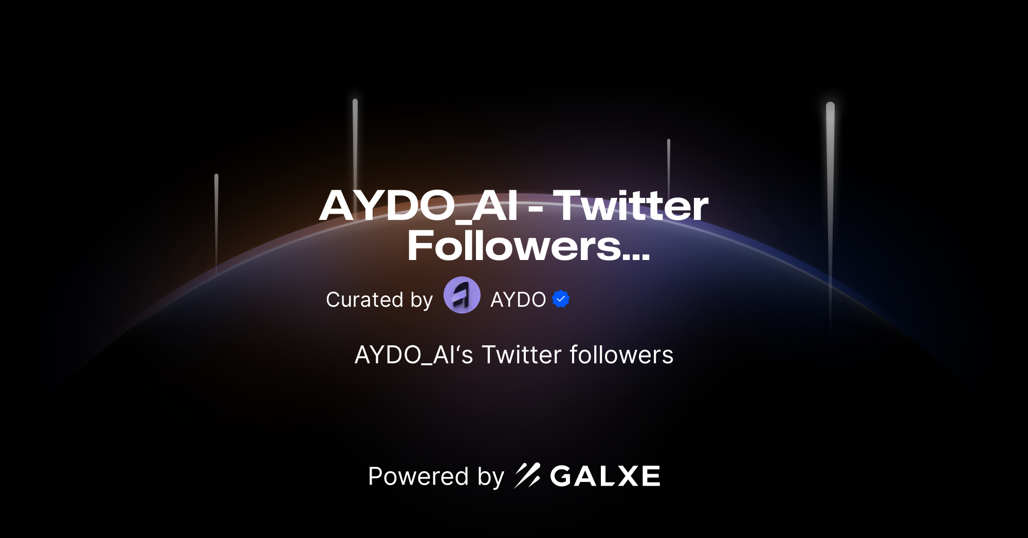 AYDO_AI - Twitter Followers Credential | Galxe
