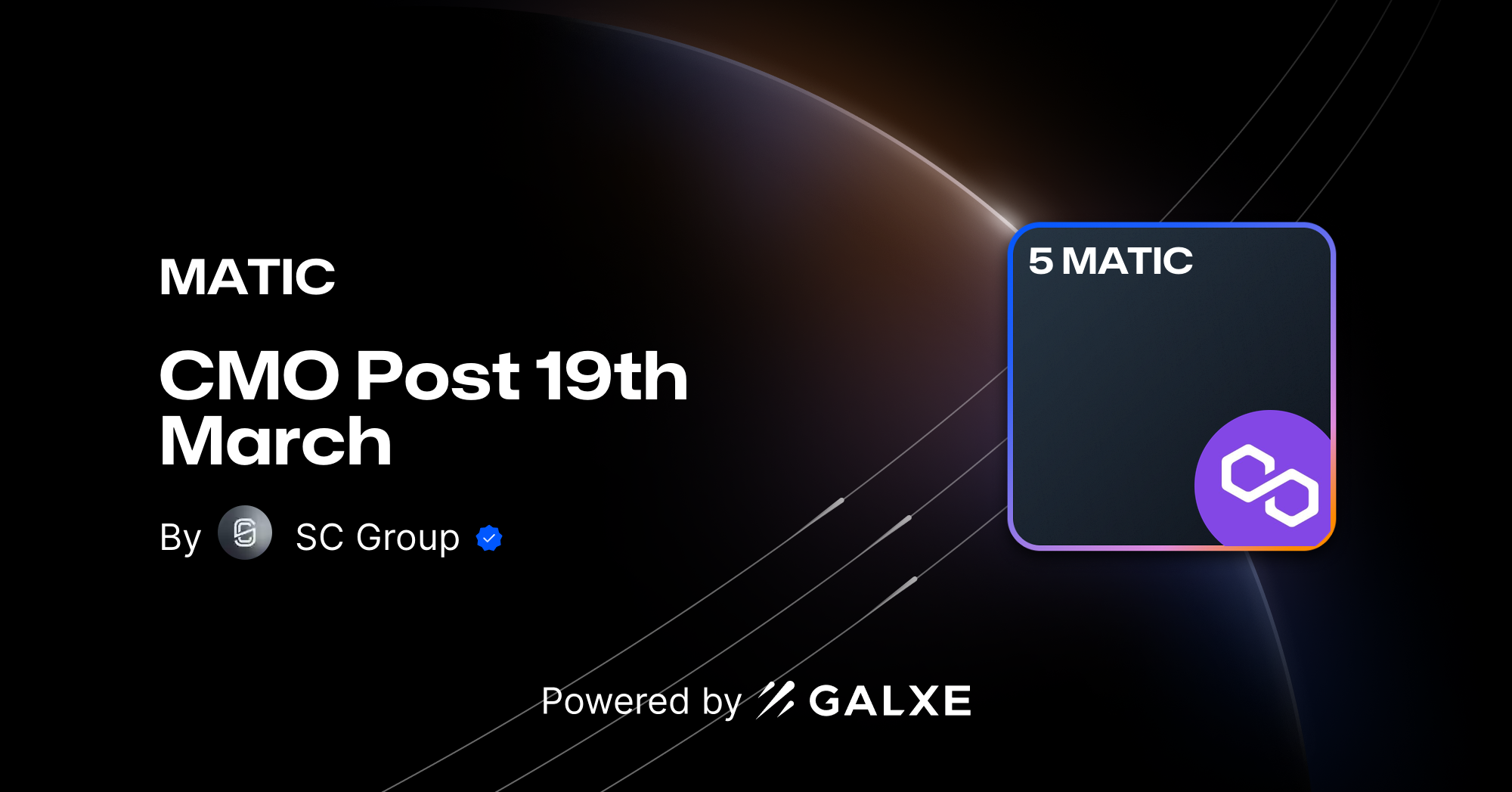CMO Post 19th March by SC Group | Galxe Quest