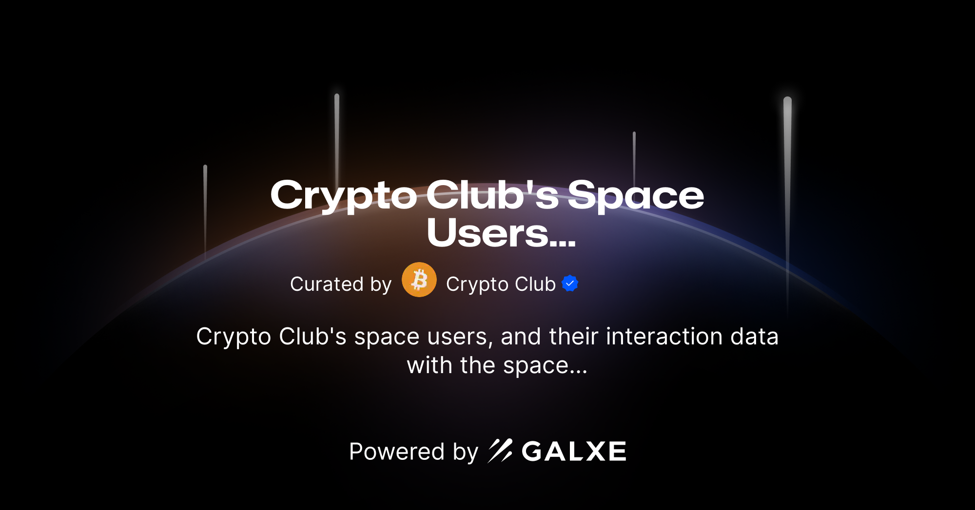 Crypto Club's Space Users Credential | Galxe