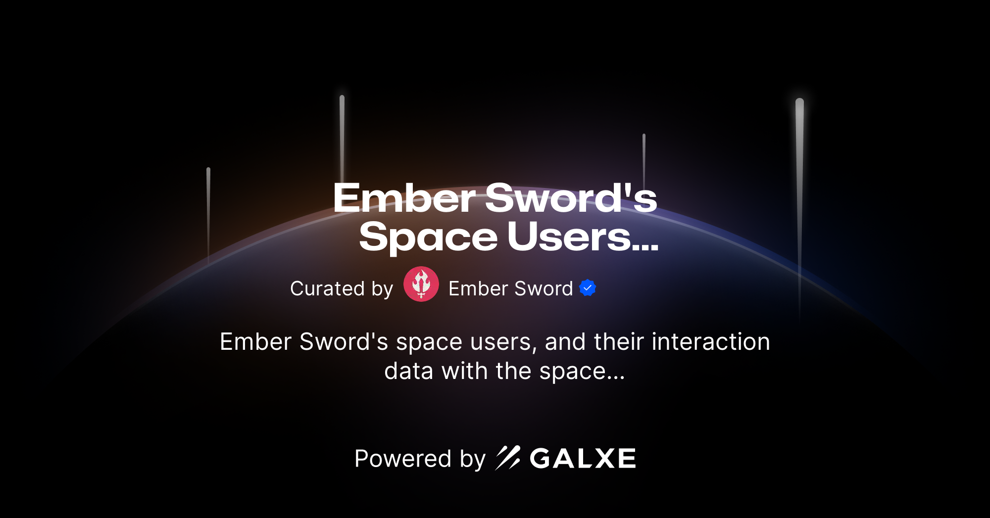 Ember Sword's Space Users Credential | Galxe